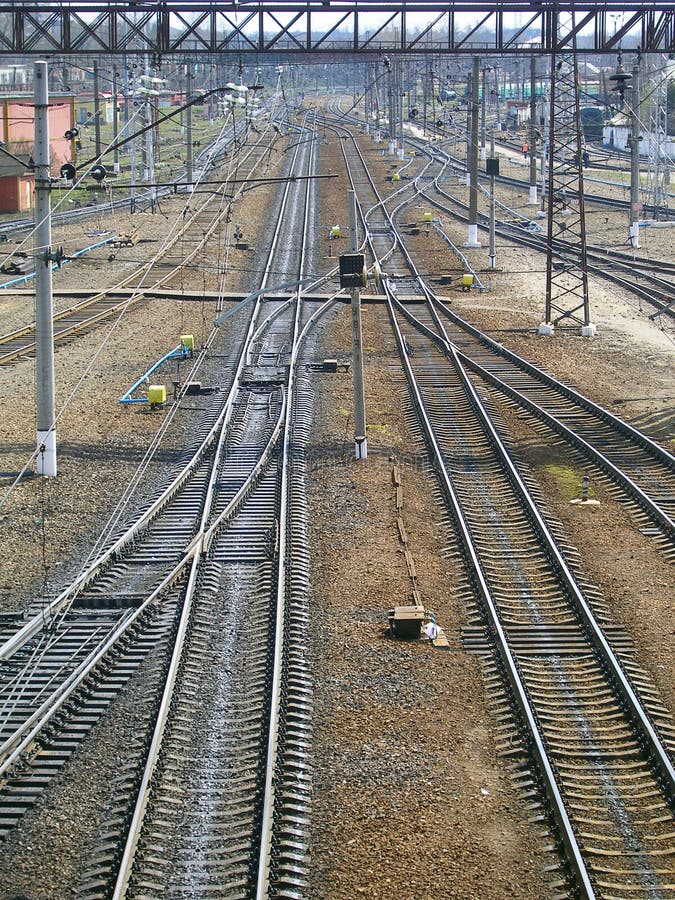 Railroad stock image. Image of span, transport, railway - 2340839