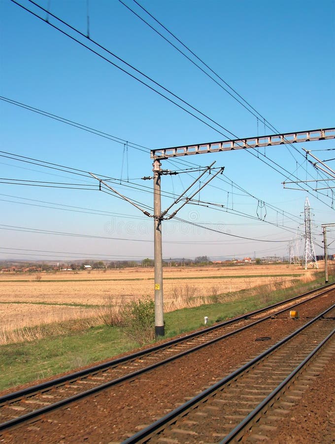 Railroad infrastructure stock photo. Image of closeup - 22527206
