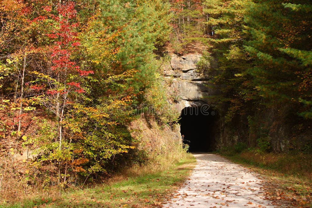 Railroad Bike Path stock photo. Image of trail, hike, bicycle - 8461590