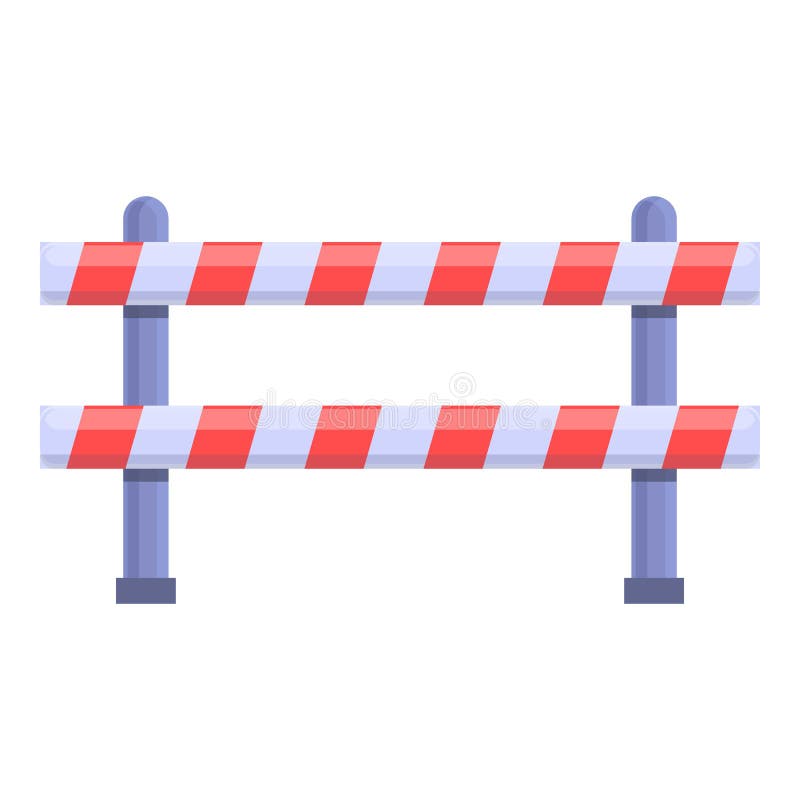 Cartoon Stop Road Block Stock Illustrations – 355 Cartoon Stop Road ...