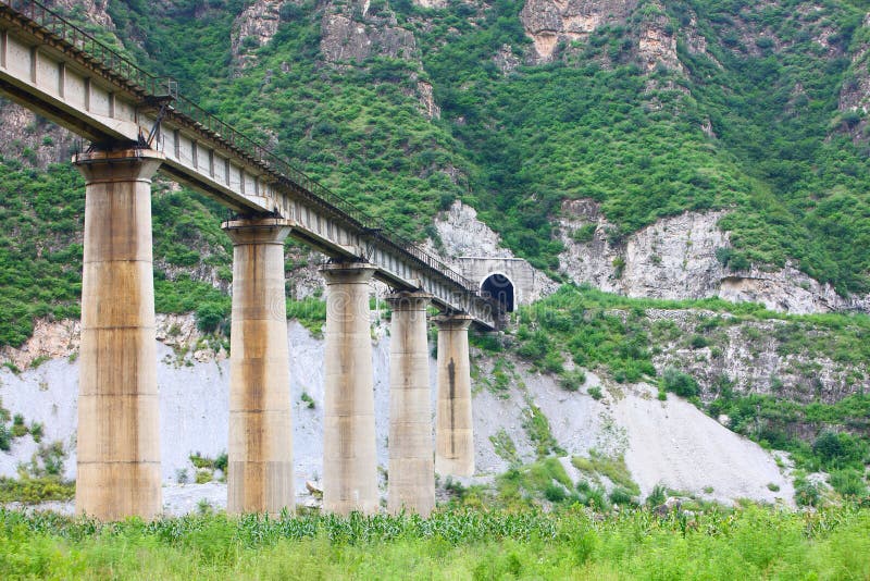 Railroad bridge stock photo. Image of railroad, transportation - 12468346