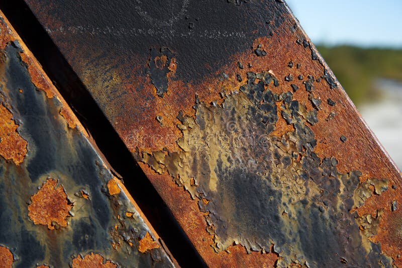 View Of Rust On A Iron Beam Stock Image - Image of decay, slowly: 126055871