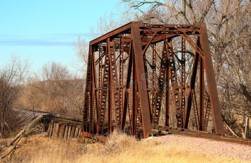 Railroad Bridge stock image. Image of covered, bridge - 48923113
