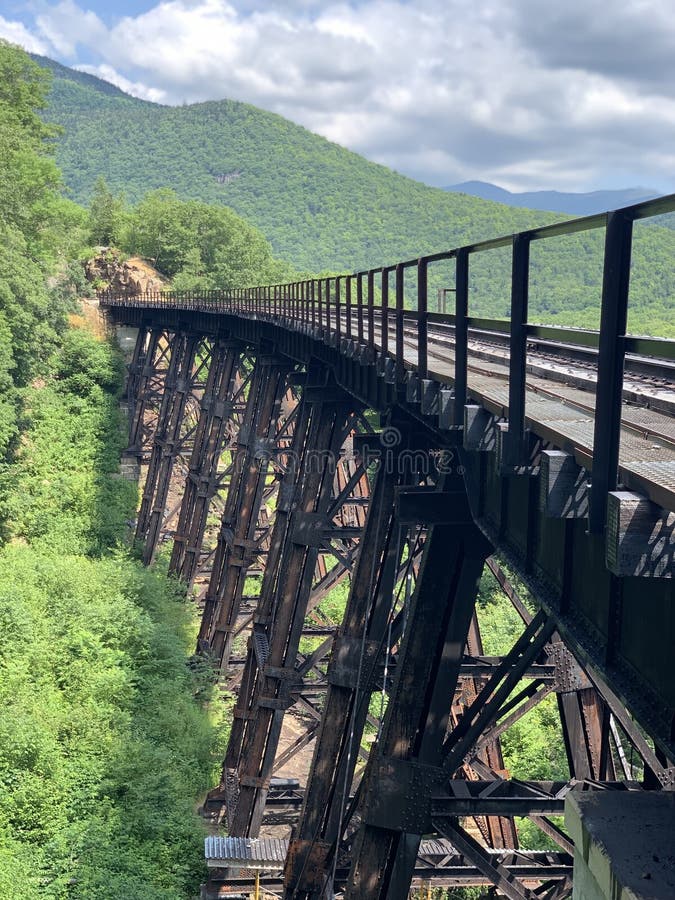 Railroad bridge stock image. Image of train, track, railway - 155245965