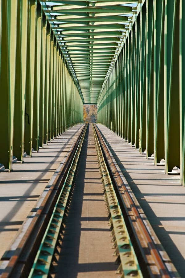 Railroad Bridge stock image. Image of architecture, railway - 70364271