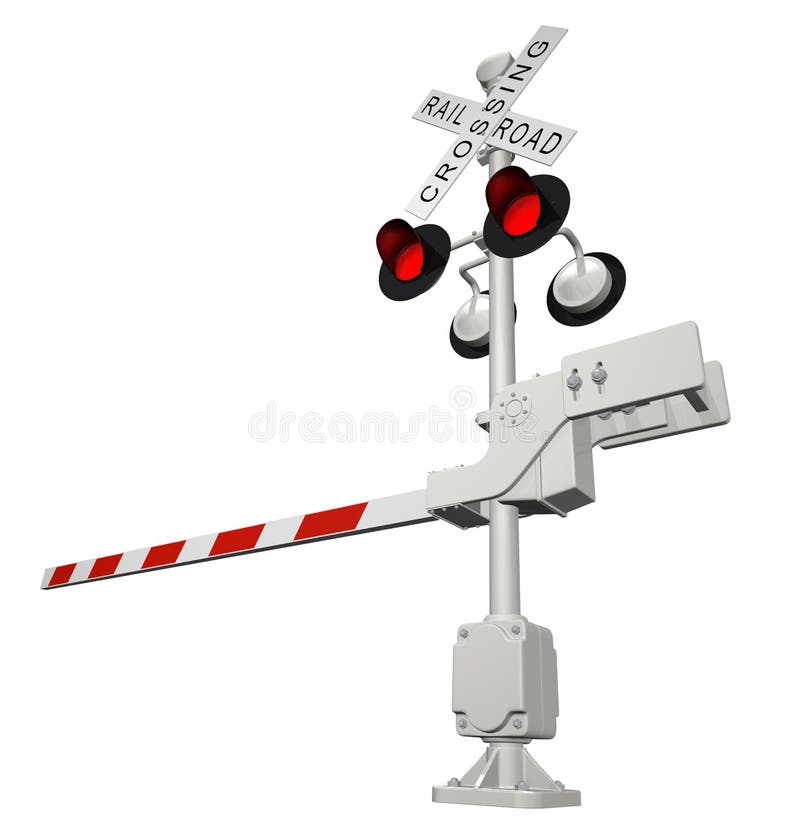 Railroad Crossing Signs stock vector. Illustration of railroad - 3207453