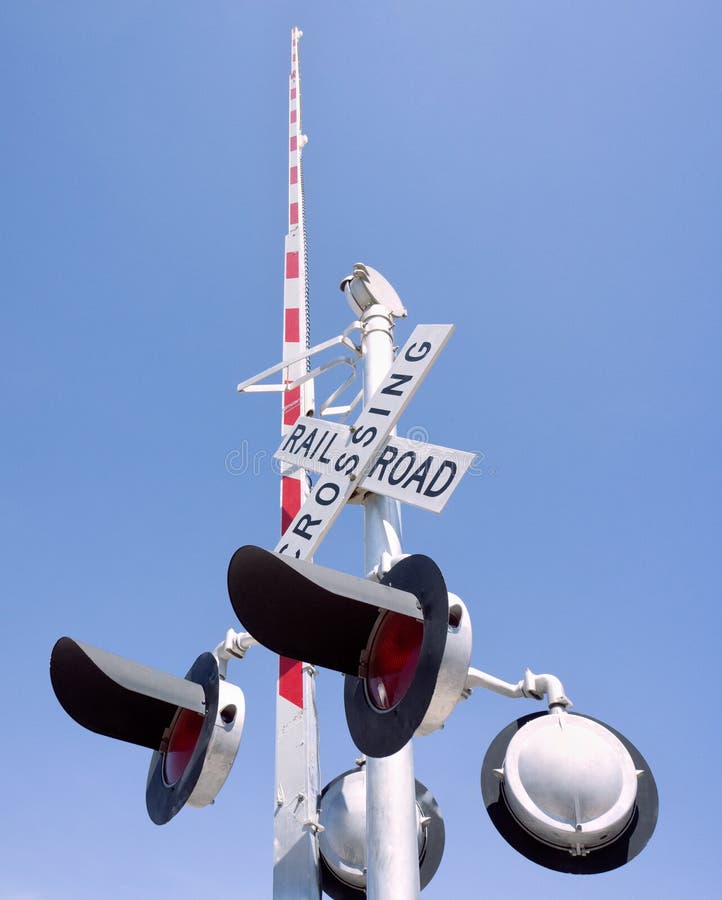 Railroad crossing stock image. Image of vertical, copy - 20632111