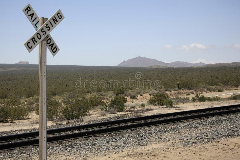 Railroad crossing stock image. Image of path, train, travel - 20864201