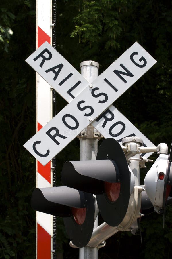 Railroad Crossing stock image. Image of caboose, caution - 875589