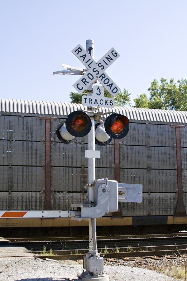 Railroad Crossing stock image. Image of move, rural, transport - 876999