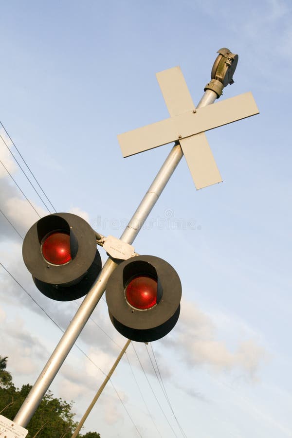 Railroad Crossing sign stock photo. Image of crossing - 3175938
