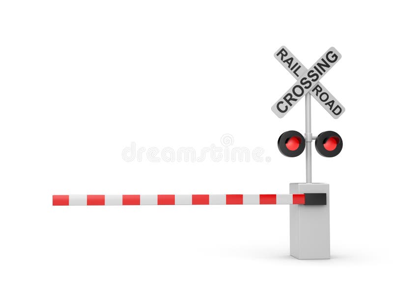 Railroad Crossing Signs stock vector. Illustration of railroad - 3207453