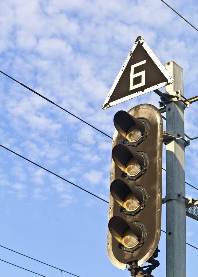 Railroad Crossing Sign Lights Stock Photo - Image of signal, traffic ...