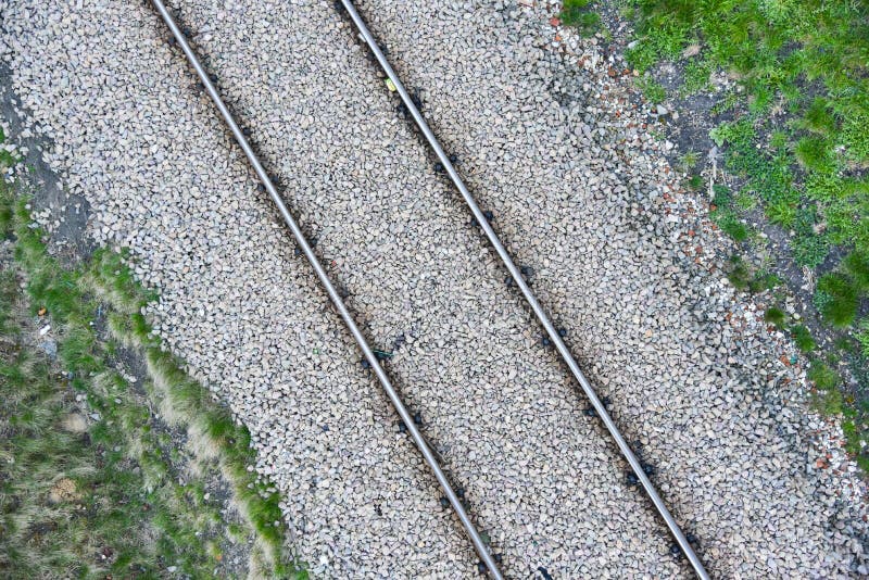 Railroad embankment stock image. Image of straight, detail - 56823163