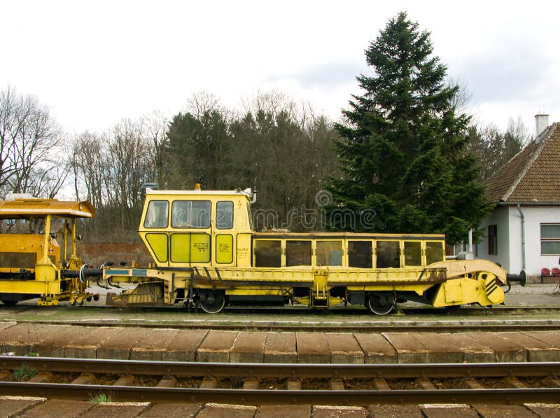 Railroad engine stock photo. Image of diesel, rail, station - 4690920