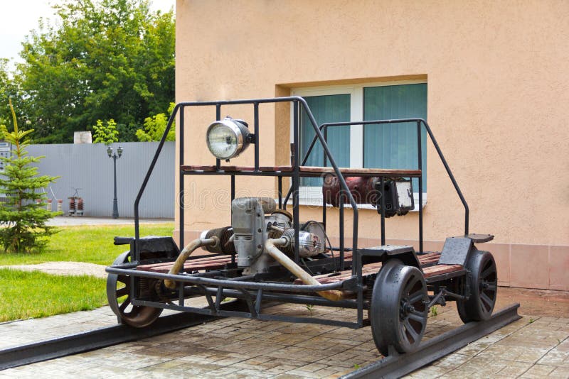 Railroad Handcar stock image. Image of transcontinental - 100310291