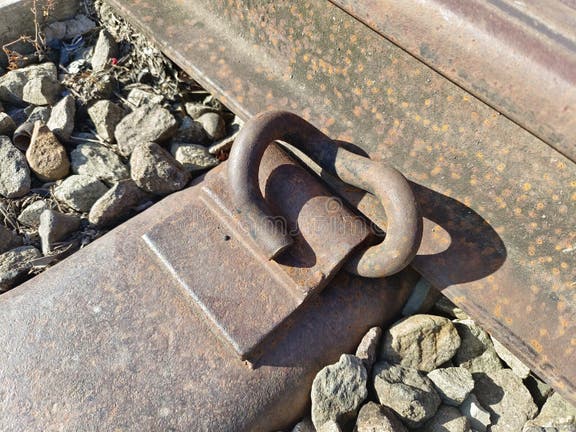 Railroad Lock stock image. Image of sculpture, iron - 266177849