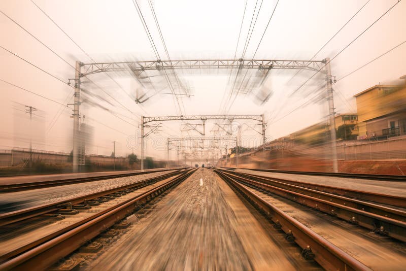 Confusing railway tracks stock image. Image of city, confusing - 13674591