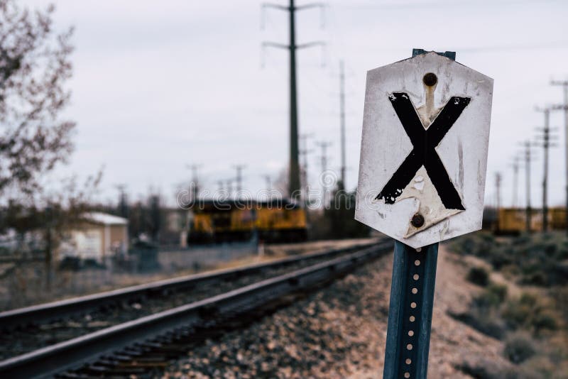 Railroad Signage Picture. Image: 114751083