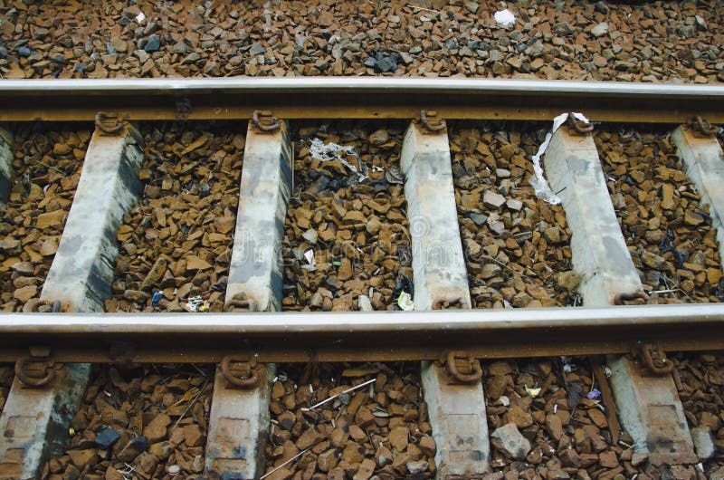 Railroad,steel stock image. Image of line, path, background - 77853507