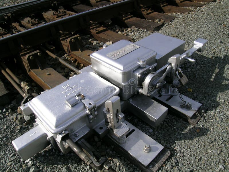 Railroad Switch Mechanism Picture. Image: 289247