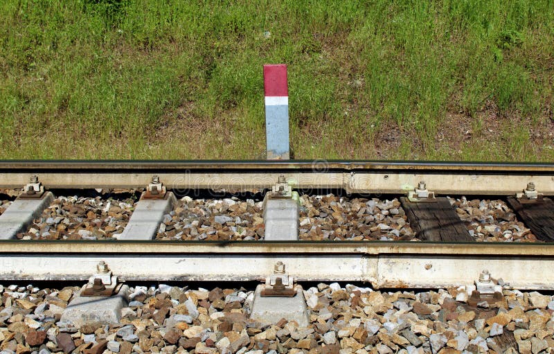 Railroad switch sign stock image. Image of single, train - 92162001