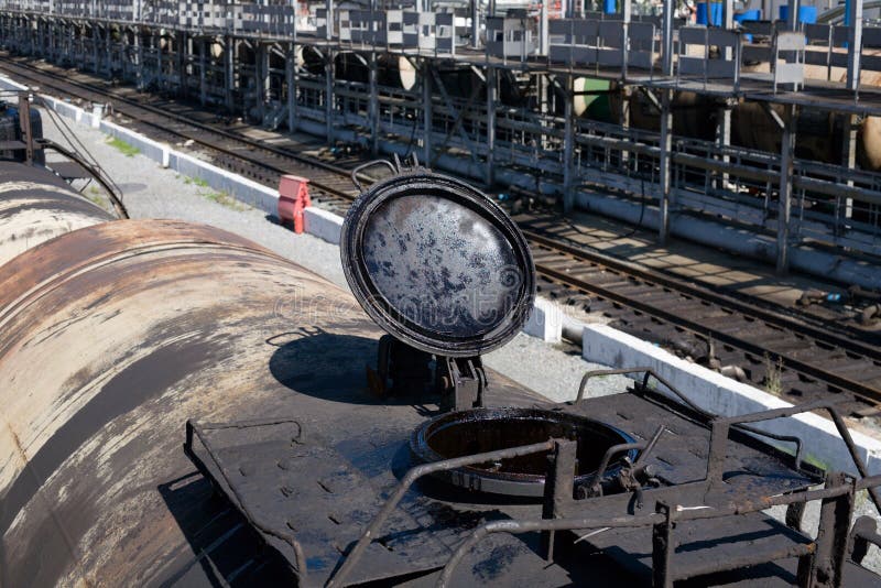 Irving Oil Rail Terminal editorial stock image. Image of tank - 32896949