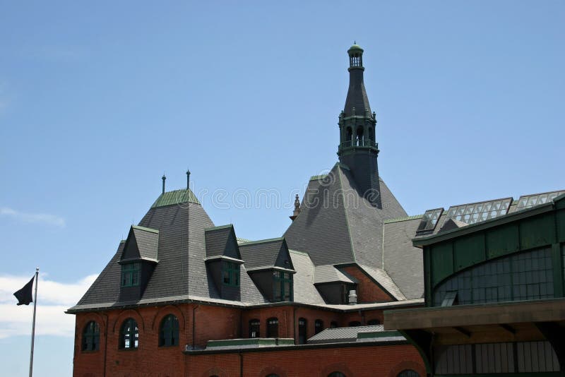 Railroad Terminal stock image. Image of spire, tourism - 26170829