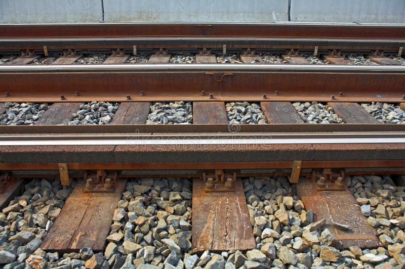 Railroad track stock photo. Image of construction, line - 35915658