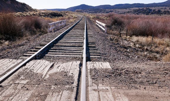 Railroad Track Horizon 1 stock photo. Image of railroad - 80289254