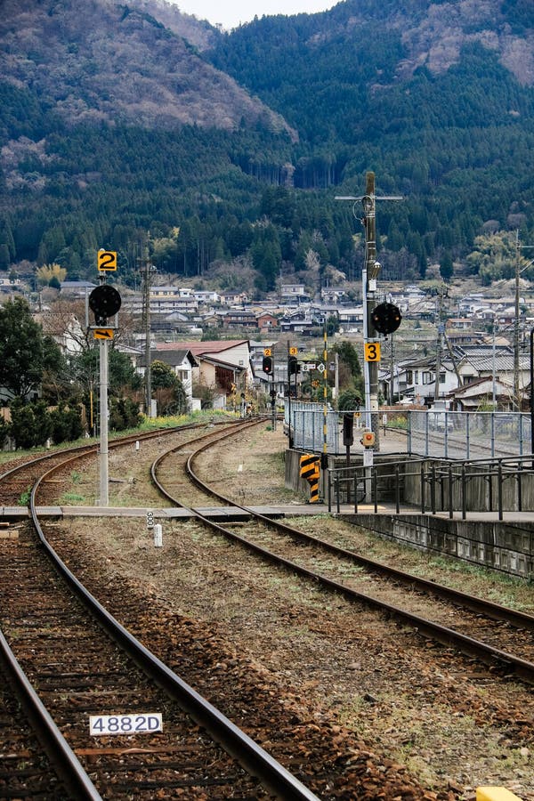 Railroad track , Japan stock image. Image of travel, business - 66426533