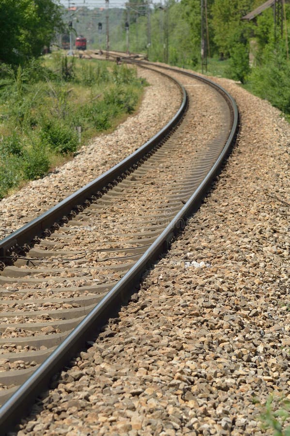 211 Curvy Railroad Track Stock Photos - Free & Royalty-Free Stock ...