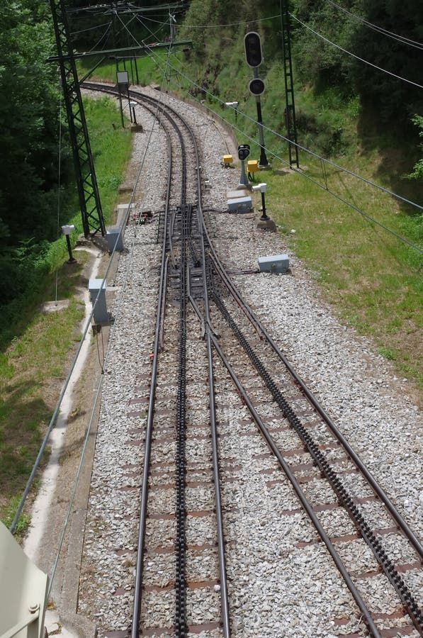 Railroad track rack stock photo. Image of rack, rocky - 87618318