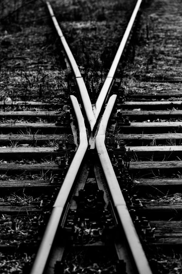 Point Machine at Railroad Switch Stock Photo - Image of logistic ...