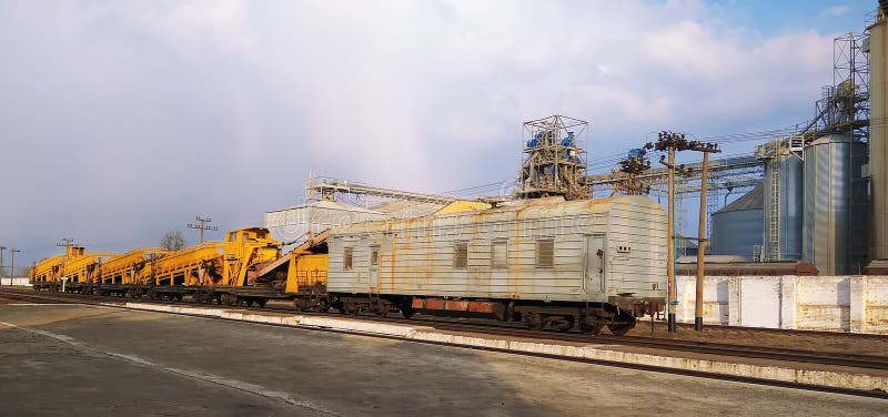 Railroad Track Tool in Railway Construction Site Stock Photo - Image of ...