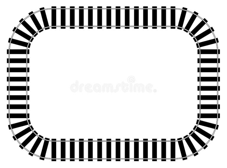 Railroad Track Vector Stock Illustrations – 24,014 Railroad Track ...
