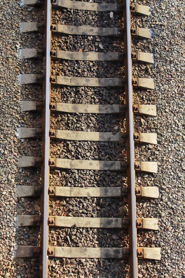 Two lines railway texture stock image. Image of background - 153235677