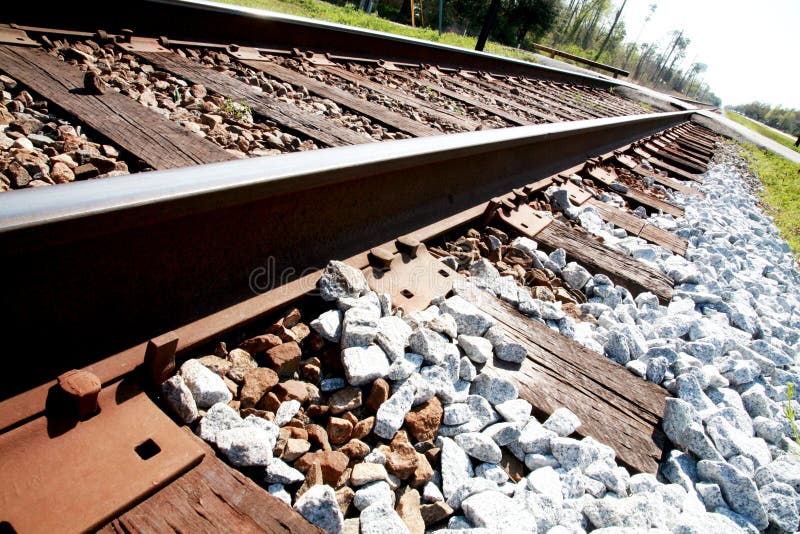 Railroad Tracks stock image. Image of tracks, transport - 14148939