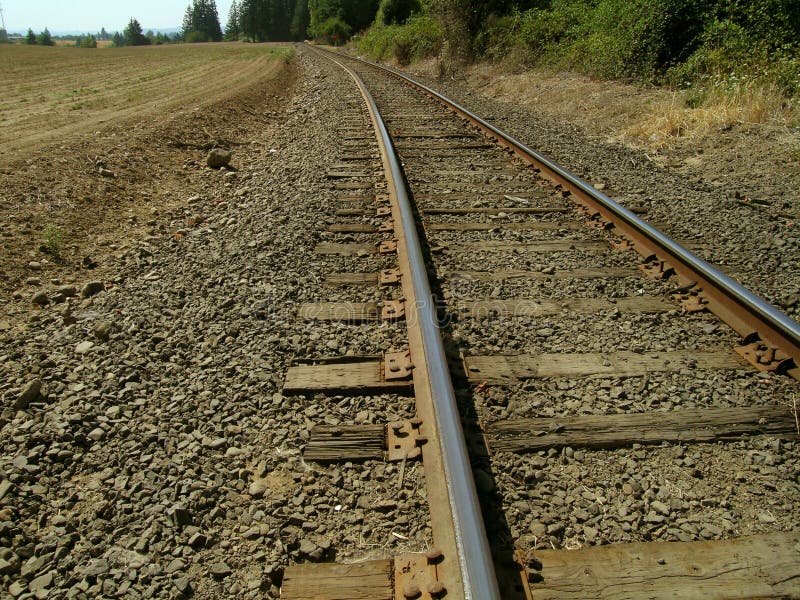 Railroad Tracks Picture. Image: 1576685