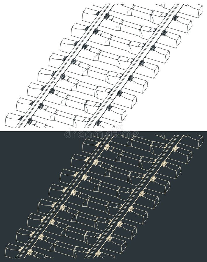 Railroad Blueprints Stock Illustrations – 90 Railroad Blueprints Stock ...