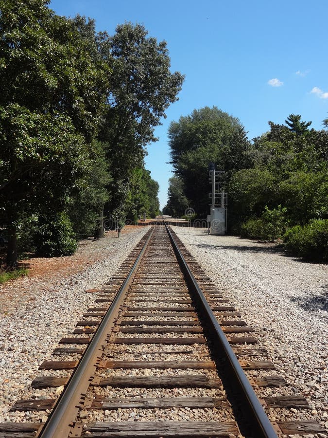 Railroad Tracks stock photo. Image of carolina, travel - 78072818