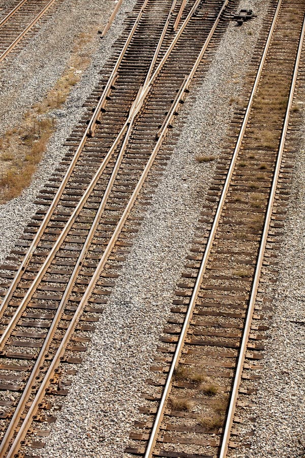 Railroad Tracks stock image. Image of railroad, timber - 31553353