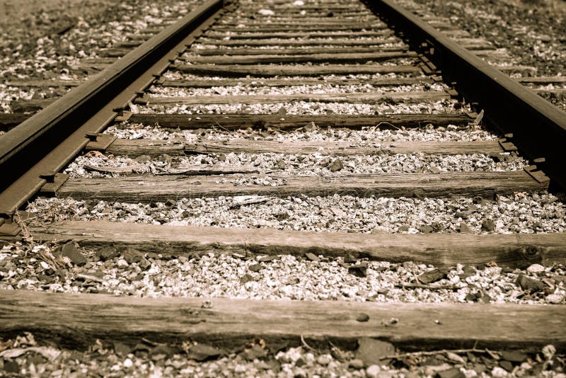 Railroad Tracks stock photo. Image of tracks, railroads - 35651664