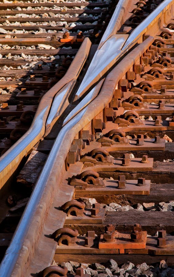 Railyard Switch series stock photo. Image of empty, tracks - 2393570