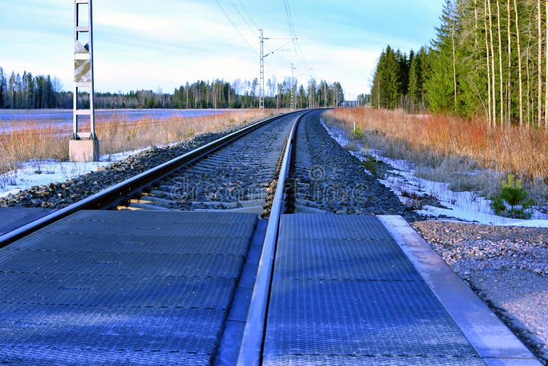 Railroad tracks stock photo. Image of people, countryside - 88479382