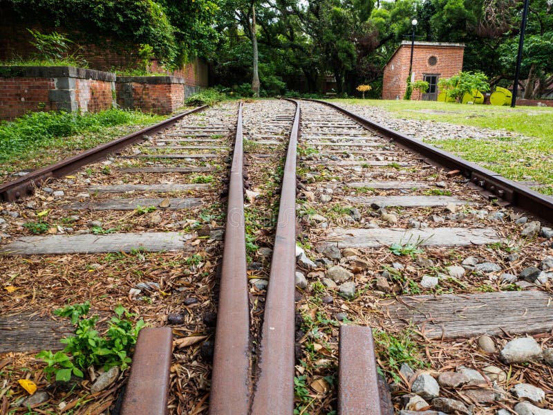 Railroad Tracks stock photo. Image of taiwan, transporation - 60512960