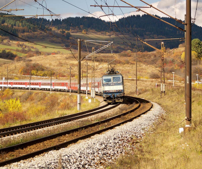 Railroad & Train stock photo. Image of slovakia, railway - 9398172