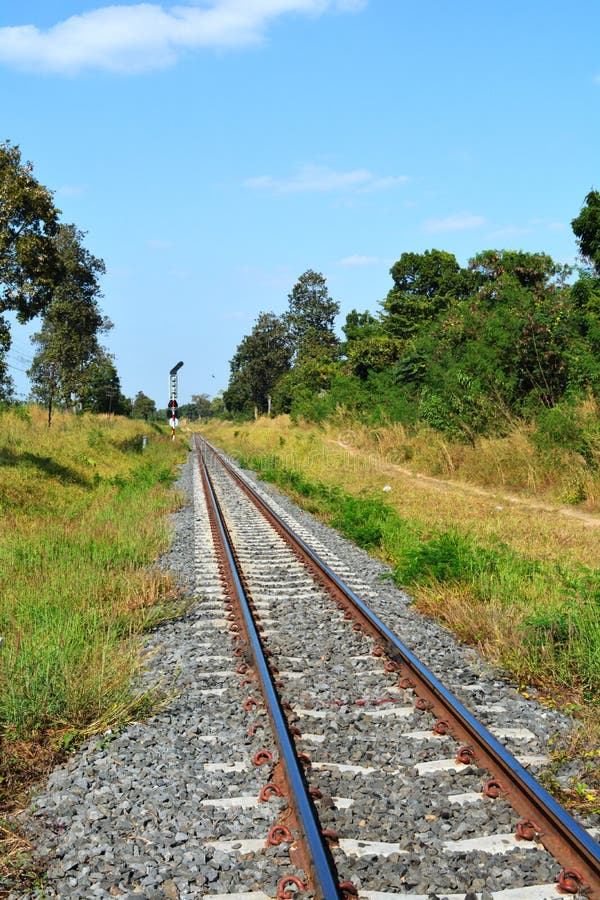 Railroad stock photo. Image of pretty, infrastructure - 48893268