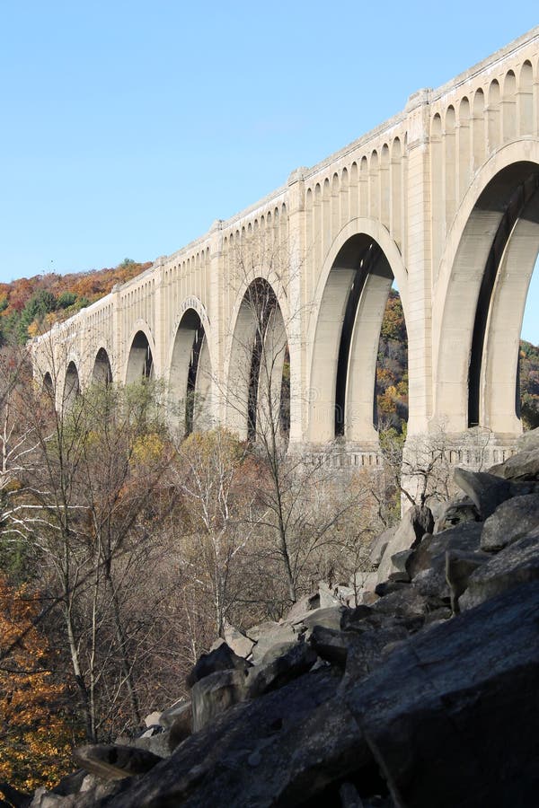 Railroad Viaduct stock photo. Image of pavement, connection - 57974198
