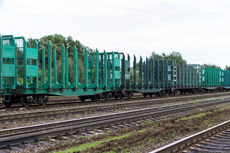 Railroad loading docks stock image. Image of delivery - 7091235